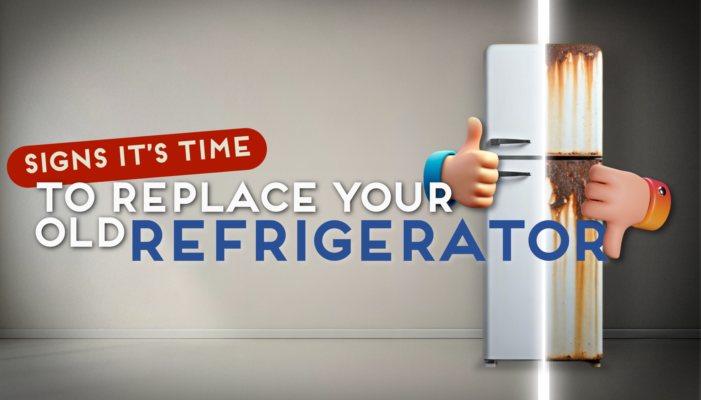 Signs It’s Time to Replace Your Old Refrigerator | Maple Appliance ...