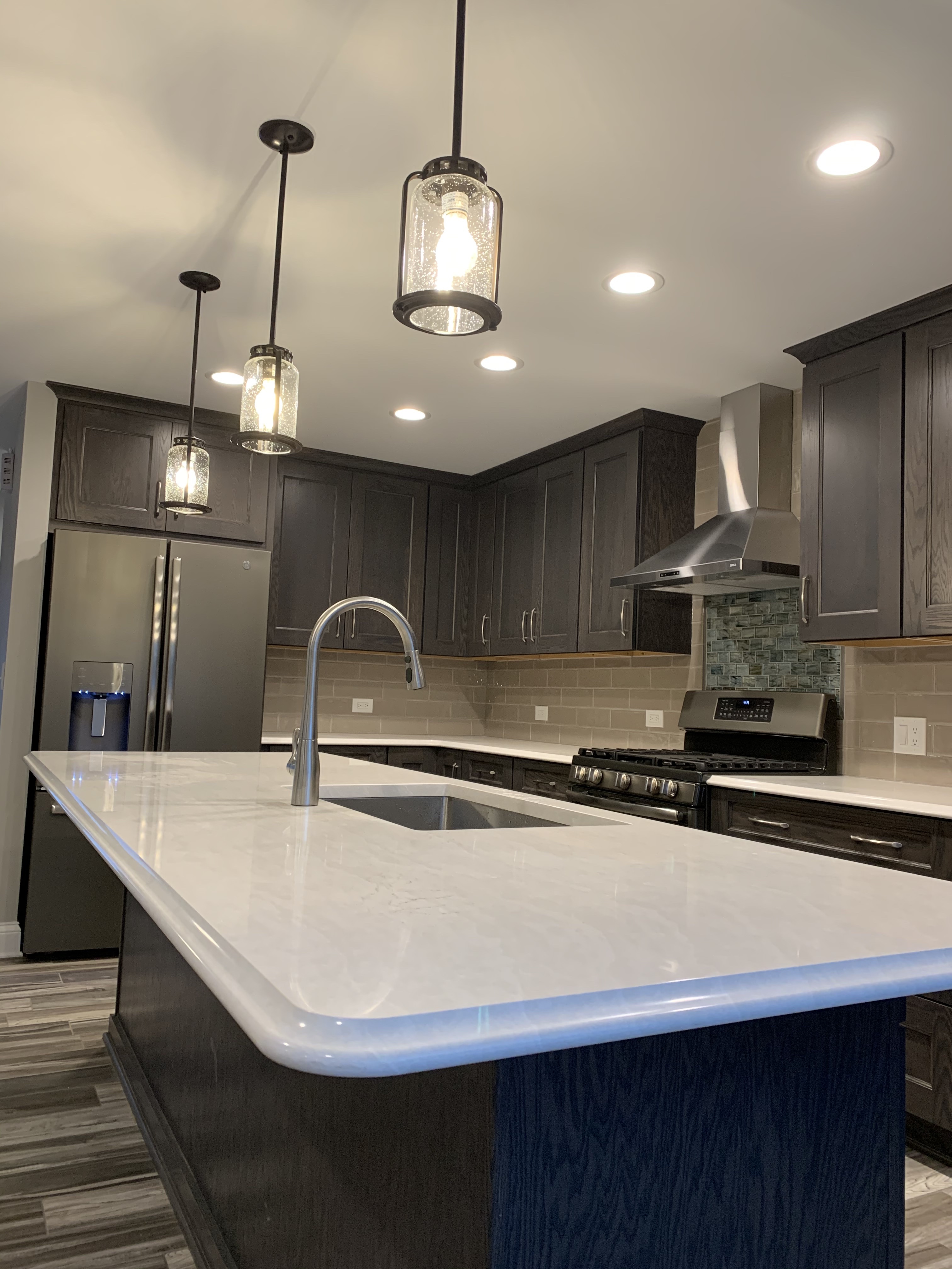 Kitchen Inspiration Series: GE Slate Kitchen in Antioch, IL | Grand ...