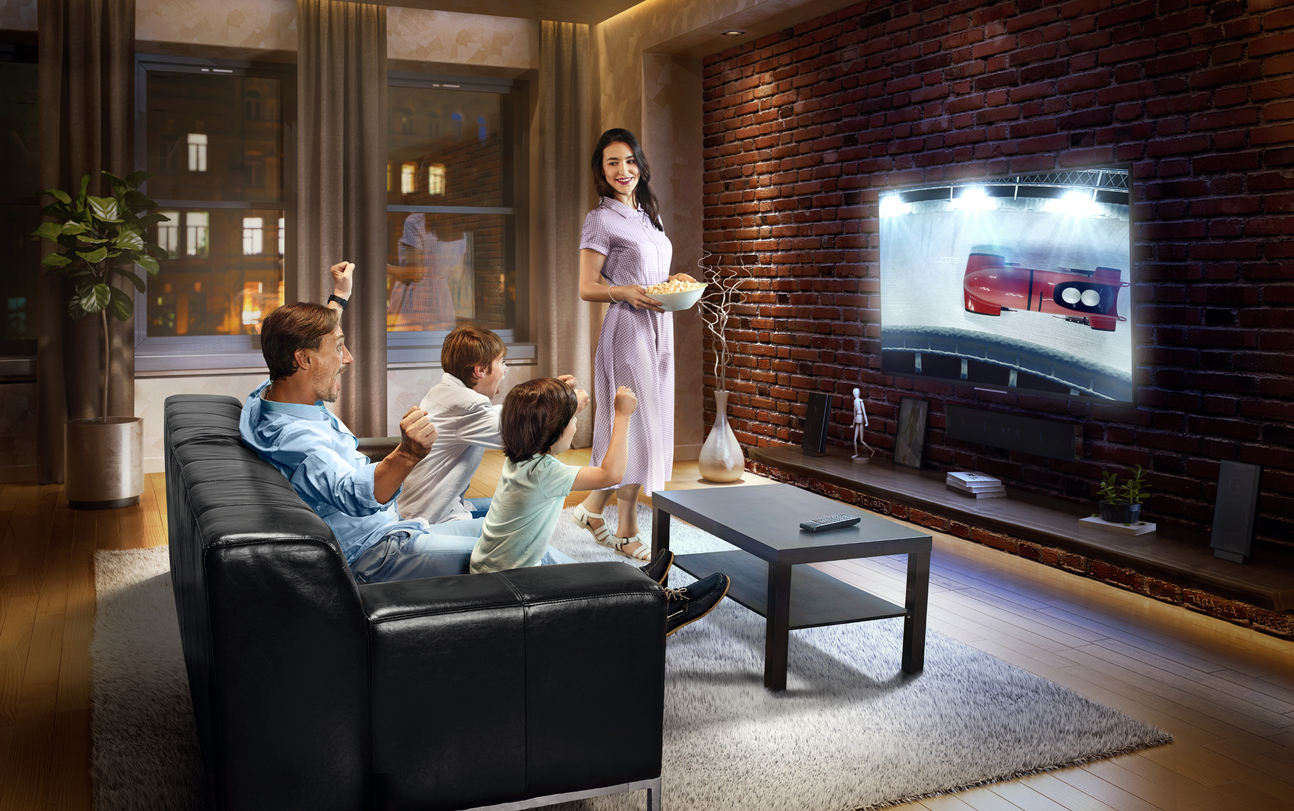 Home Theater Tv Setup