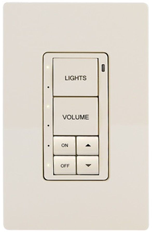 Crestron® Cameo® Almond Smooth Standard Mount Keypad-C2N-CBD-P-A-S ...