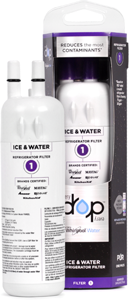 Whirlpool® EveryDrop™ Ice and Water Refrigerator Filter 1-EDR1RXD1 ...