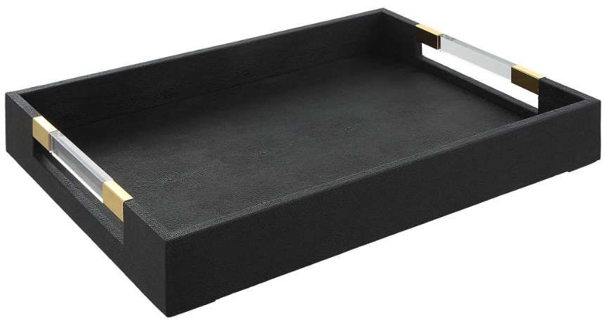 Uttermost® Wessex Black Tray | Bob Mills Furniture