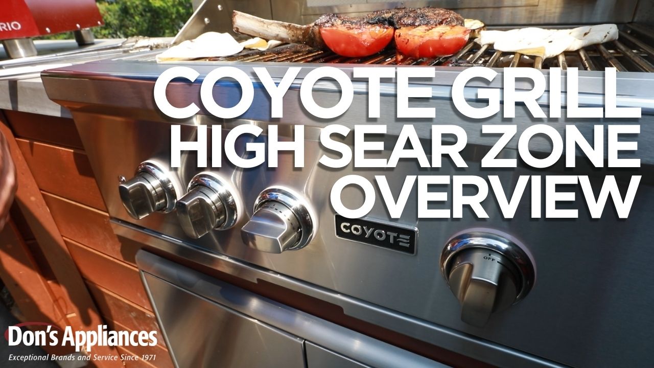 Coyote Four Burner High Sear Zone C Series Grill| Don's Appliances ...