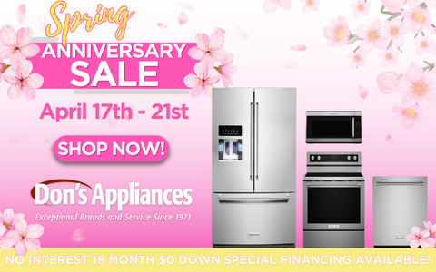 Spring Anniversary Sale 2024| Don's Appliances | Pittsburgh, PA