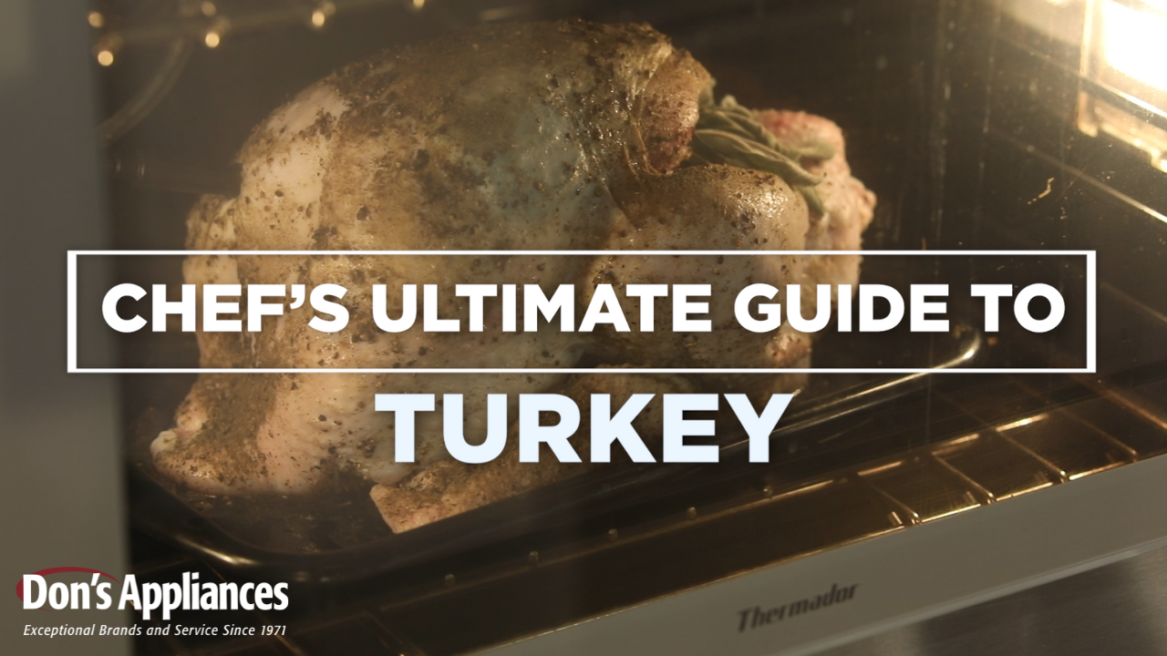 How to Roast a Turkey | Preparation & Tips from Chef Anthony| Don's Appliances | Pittsburgh, PA